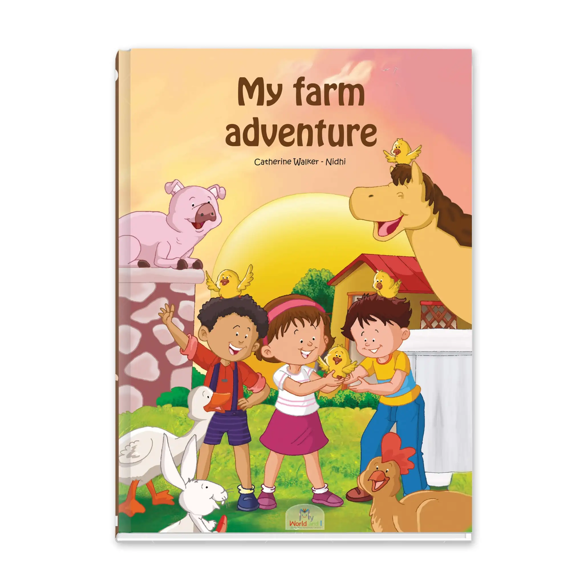 My farm adventure | Personalised Farm Animals Book for Children